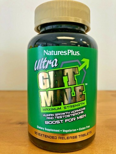 Nature's Plus Ultra GHT Male 90 Tablets Natural Male Hormone Booster ...