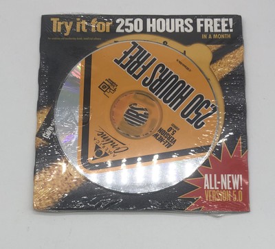 1999 AOL America Online Install Software CD 250 Free Hours New Sealed ...