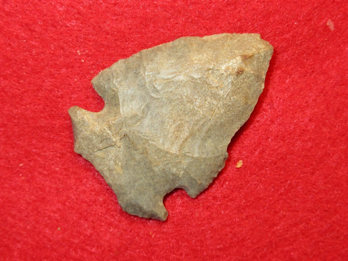 Authentic Native American artifact arrowhead Tennessee Kirk c. n. point ...