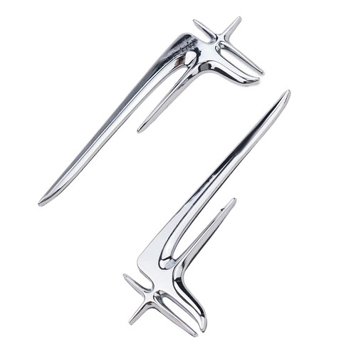 Pair Chrome Metal ??L?? Extended Edition Car Side Emblem Badge Decal ...