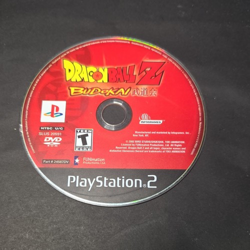 Dragon Ball Z Budokai (PlayStation 2, PS2) Disc Only - | eBay