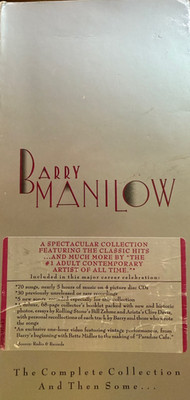 Barry Manilow The Complete Collection and Then Some 4 CD & NEW VHS 1992 ...