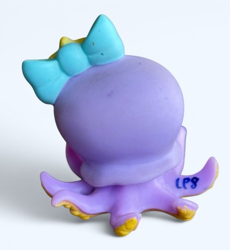 LPS Littlest Pet Shop Lot of 3- Seahorse #1314 Puffer Fish #514 Octopus ...