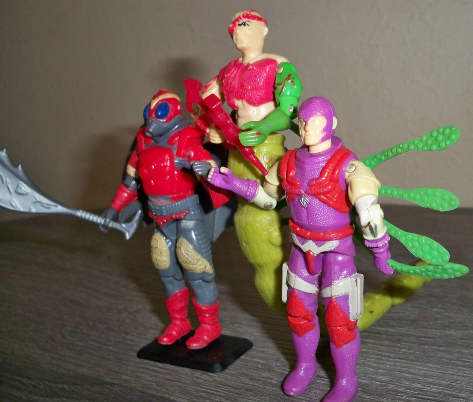 Vintage G.I. Joe 1987 Cobra-LA Team Nemesis Enforcer, Royal Guard ...