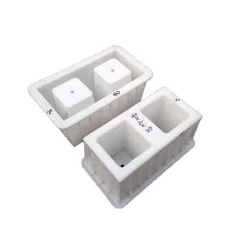 Hollow Brick with Double Holes Concrete Cement Interlock Brick Moulds ...
