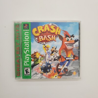 Crash Bash (Sony PlayStation 1 PS1 2000) Complete Greatest Hits ...