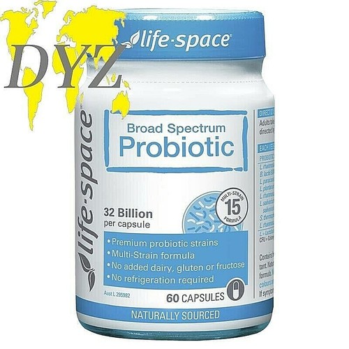 Probiotique à large spectre Life-Space (60 gélules) | eBay
