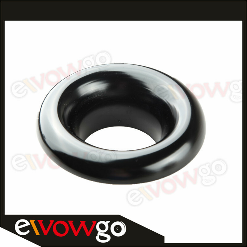 Aluminum 5" Short Ram Cold Air Intake Turbo Horn Velocity Stack Adapter ...