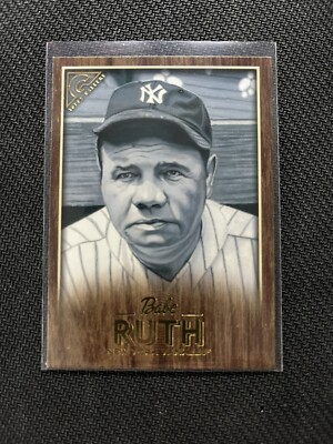 2018 Topps Gallery Wood SP #150 Babe Ruth Yankees | eBay