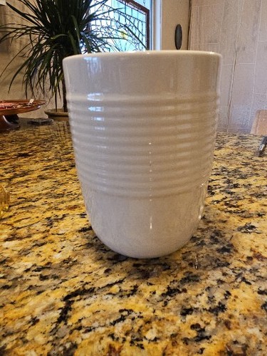 Bosco Ware Utensil Jar Beehive Off White Cream Crock RARE Vintage | eBay