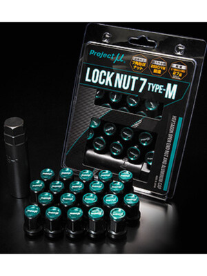 Project Mu Lock Nut 7 Type M M12x1.5 (LN7P150B) | eBay