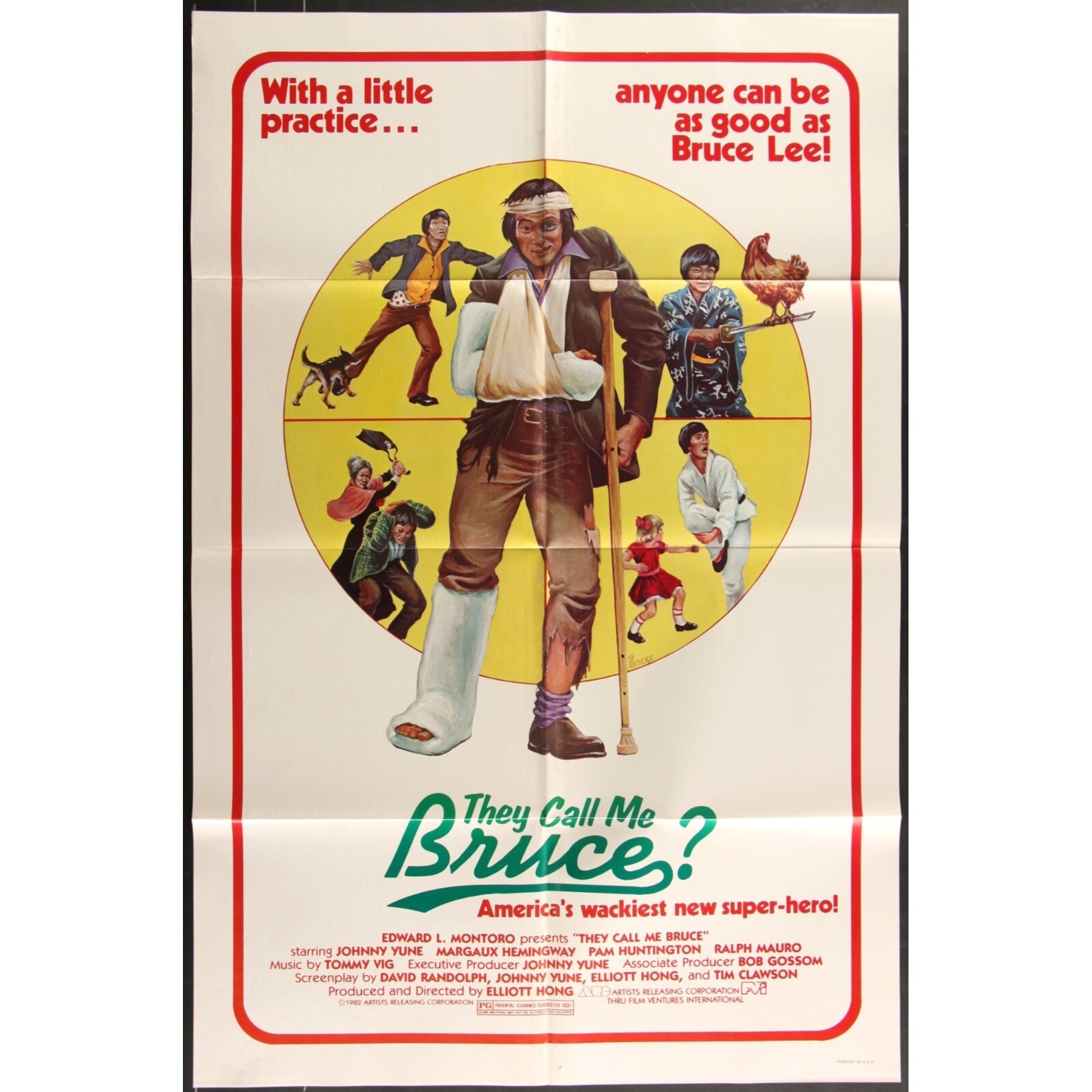 They Call Me Bruce (1982) Original Movie Poster 27x41 | eBay