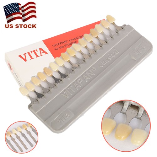 16 Colors Shade Guide Teeth Dental Materials For VITA A1-D4 Whitening ...