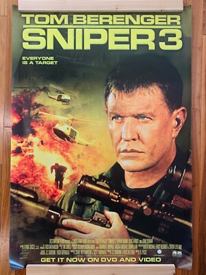 (2004) Original SNIPER 3 Video Release Promotional Poster | eBay