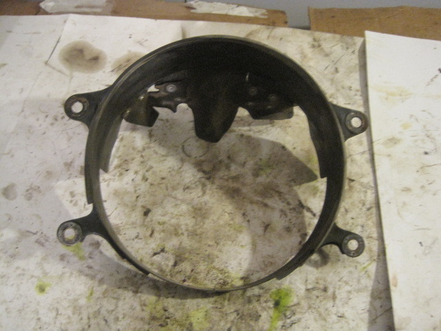 80-81 HONDA CX500C CX 500 CX500 CUSTOM OR DELUXE RADIATOR FAN SHROUD | eBay