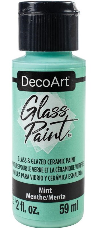 DecoArt Glass Paint Opaque Glass & Glazed Ceramic Paint 2oz ~ PICK YOUR ...