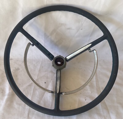 Vintage 1956 Mercury Steering Wheel With Horn Ring “ NEEDS RESTORATION ...