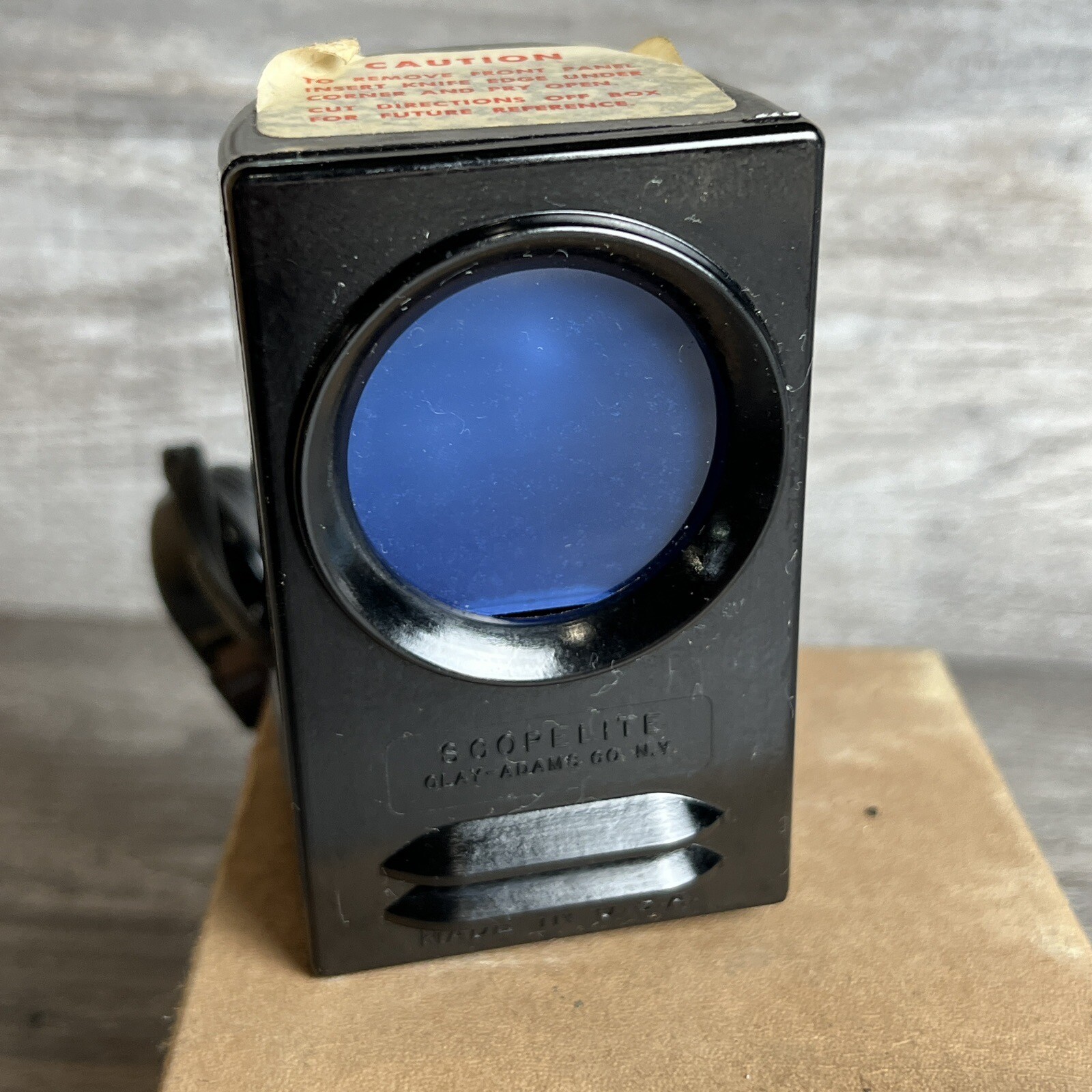 VINTAGE ANTIQUE SCOPELITE SUBSTAGE BAKELITE CAMERA LAMP LIGHT WORKS! | eBay