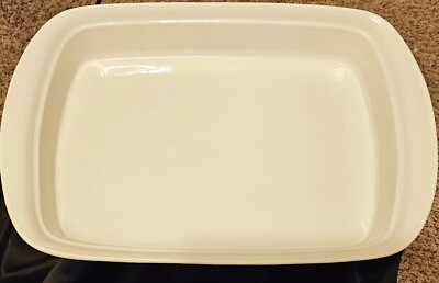 CorningWare French White Stoneware 9 X 13 Lasagna Casserole Baking Dish ...