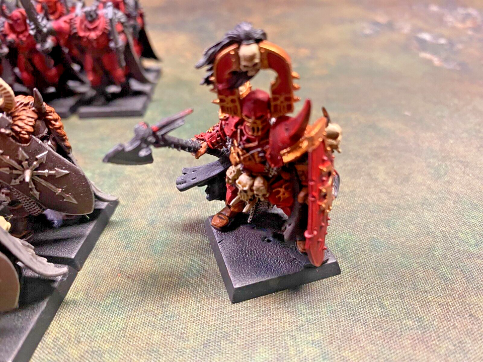 Warhammer Age of Sigma TOW Warriors of Chaos Army with Custom Foam | eBay