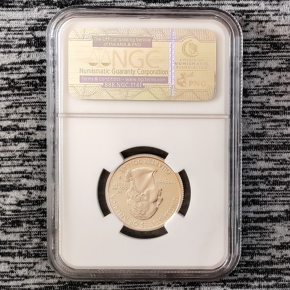 2000-S 90% SILVER Proof MASSACHUSETTS State Quarter 25C NGC PF 69 ULTRA ...