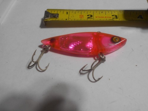 Vintage Cordell "TH' HOT SPOT" Fishing Lure Pretty Pink Bait TackleBox ...