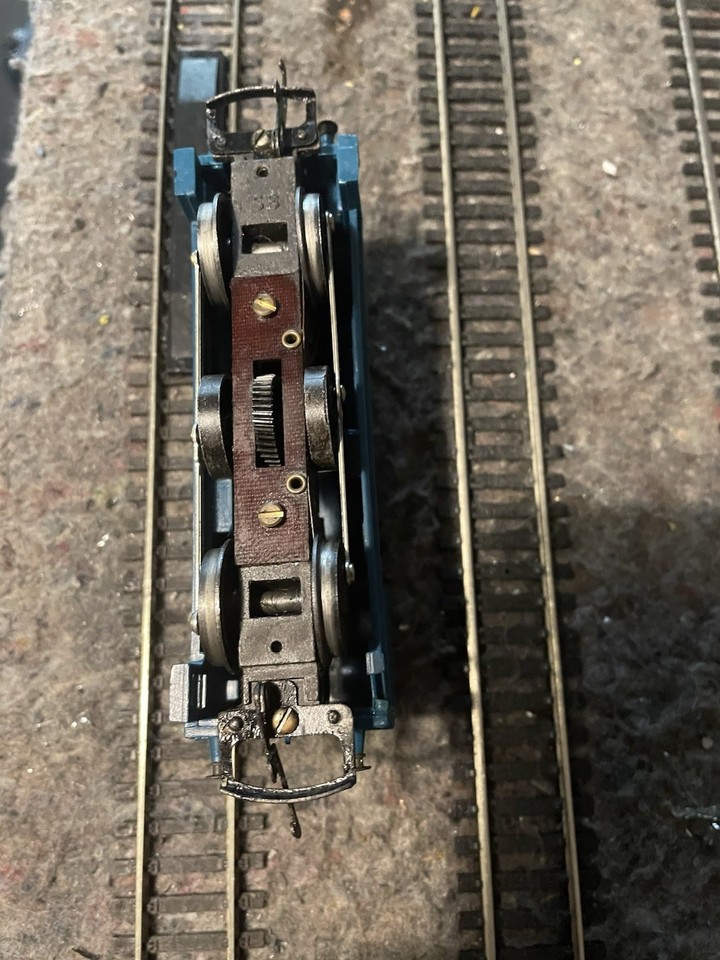 Triang/Hornby Class O8 Diesel Shunter “gronk” British Rail Blue Running ...