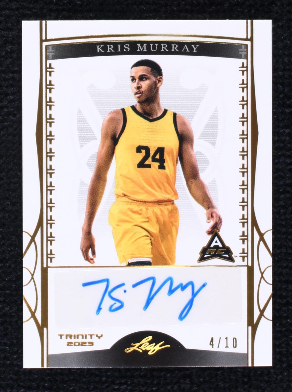 2022-23 Leaf Trinity - Holo Gold #BA-KM2 Kris Murray /10 (AU, RC) for ...