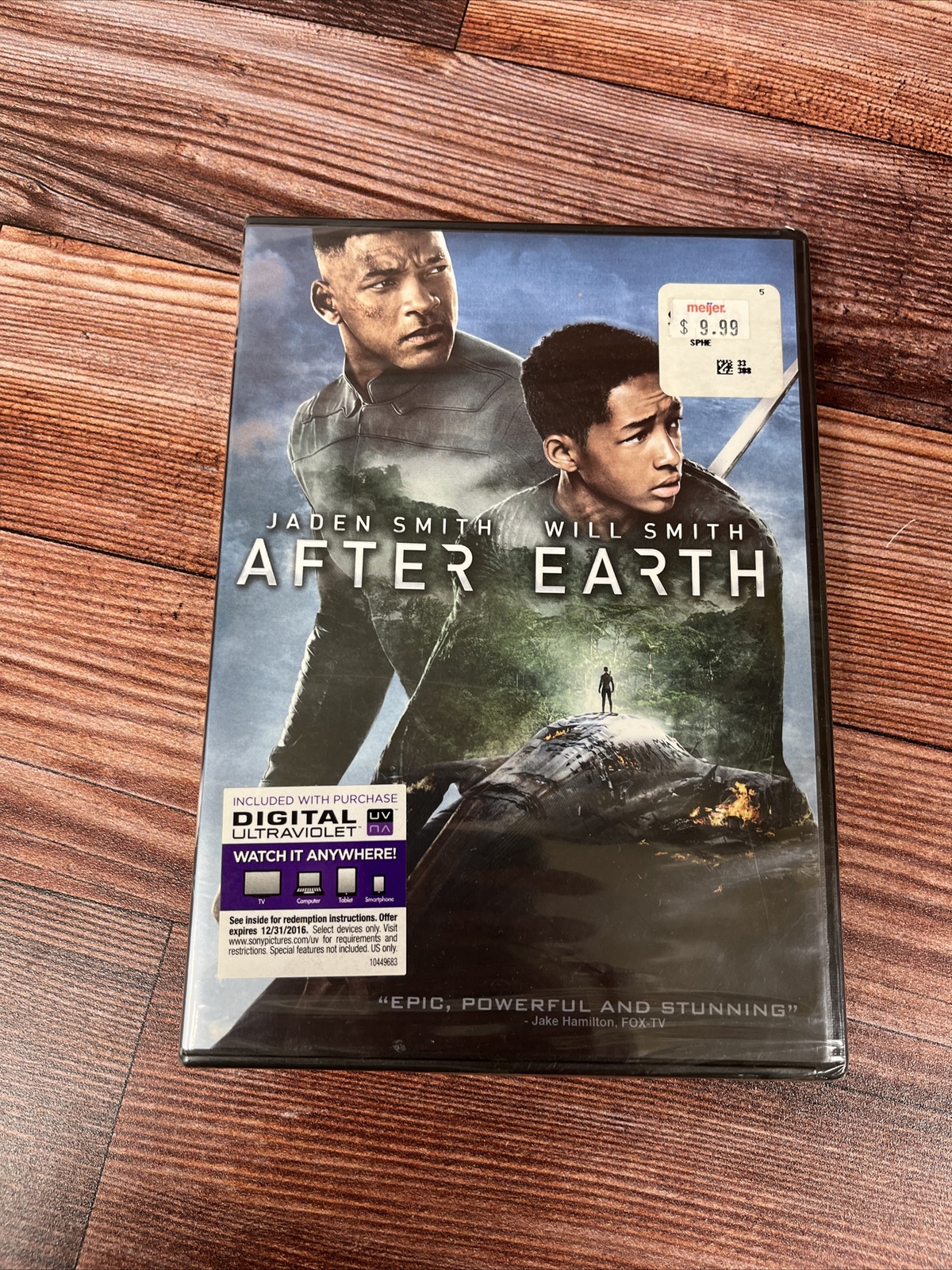 After Earth (+UltraViolet Digital Copy) DVD Jaden Smith Brand New ...