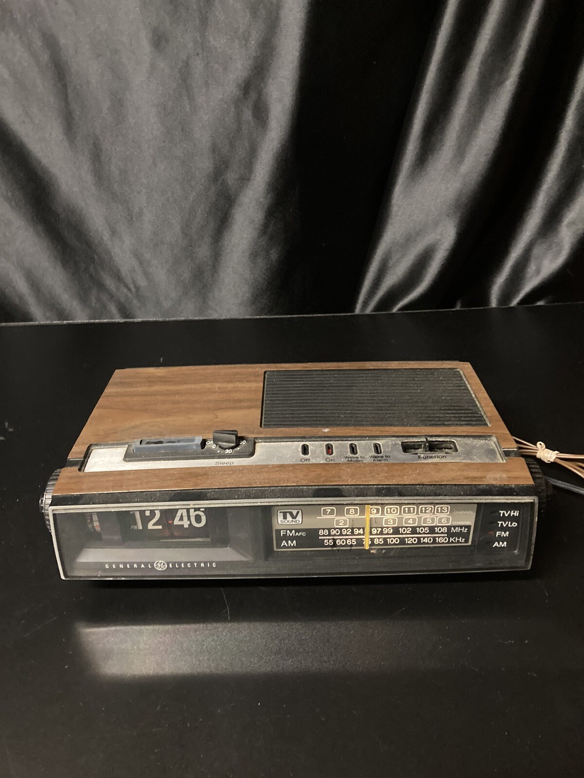 General Electric Flip Number Clock Radio Parts Only Vintage | eBay