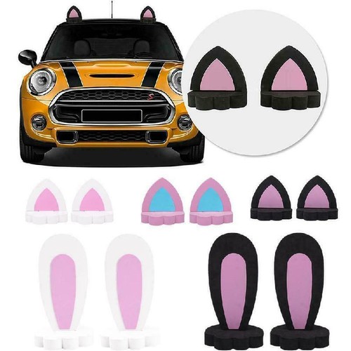 EVA Cute Rabbit Ears Car Decoration Car Roof Car Decoration Cat ...