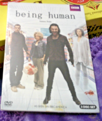 BEING HUMAN BBC SEASON THREE FACTORY SEALED DVD | eBay