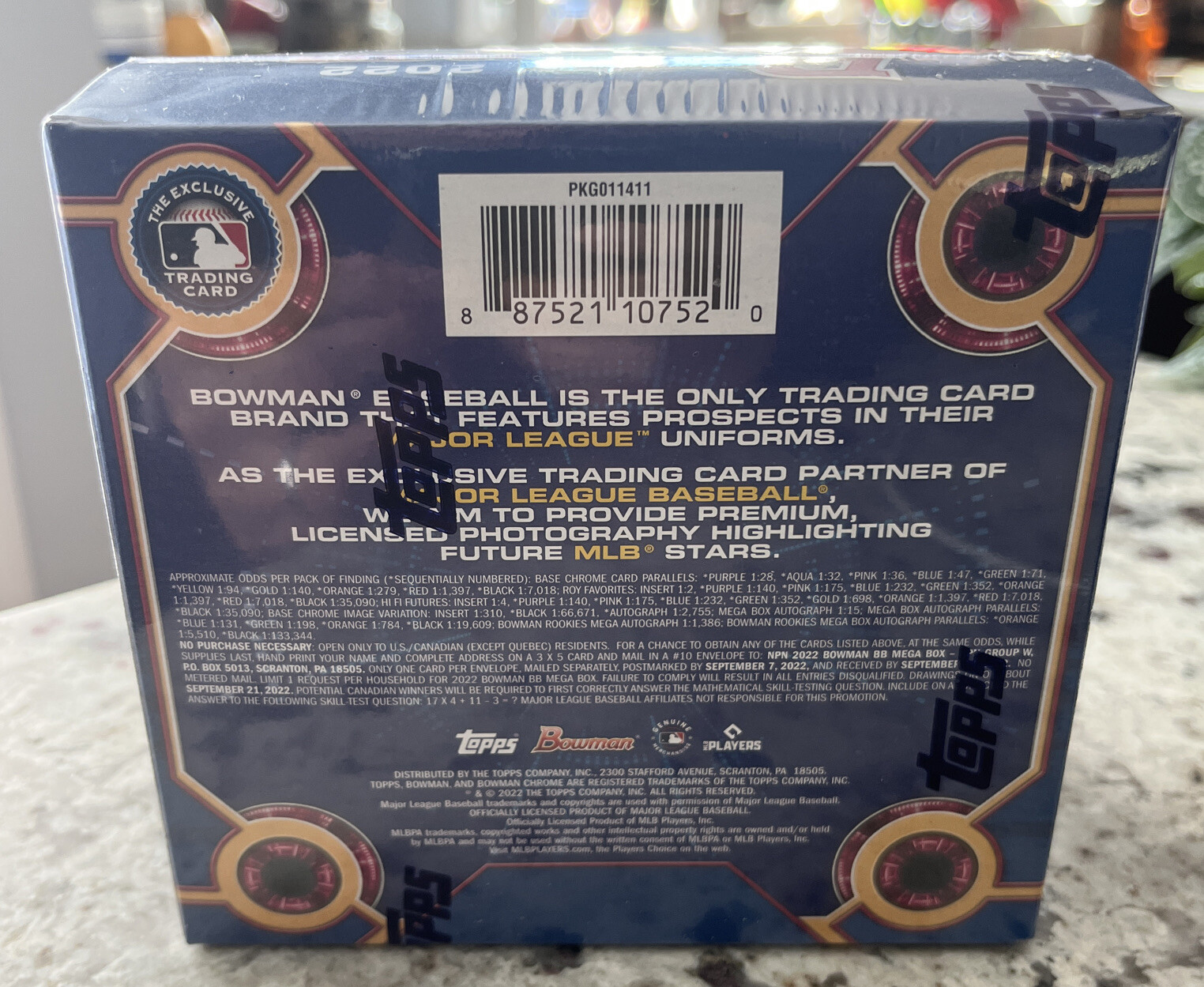 2022 TOPPS BOWMAN BASEBALL MLB MEGA BOX - Factory Sealed/New | eBay