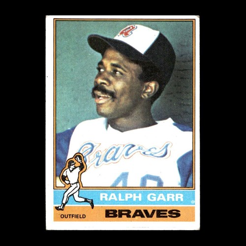 Ralph Garr 1976 Topps Atlanta Braves #410 Set Filler! | eBay