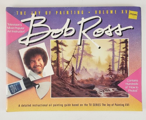 The Joy of Painting With Bob Ross Volume 16 XVI 1989 First Print Step ...