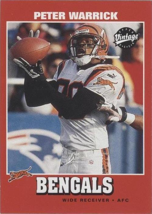 2001 Upper Deck Vintage - Peter Warrick #33 for sale online | eBay