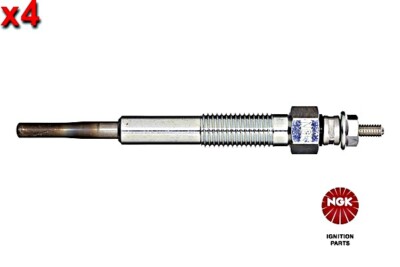 NGK 4x Glow Plug For DAIHATSU Charade II Rocky TOYOTA Camry 83-98 19850 ...