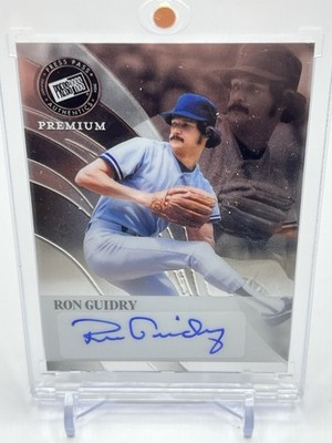 Sports Card Singles Ron Guidry Autograph | eBay