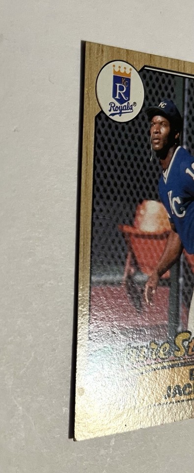 1987 Topps Bo Jackson Rookie Error Card 1/1 RC NEVER SEEN + Tape eye ...