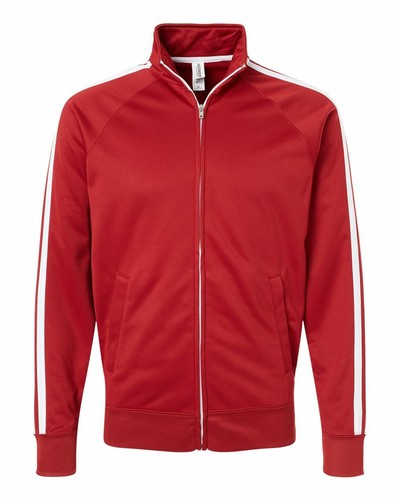 Independent Trading Co. Unisex Lightweight Poly-Tech Track Jacket ...