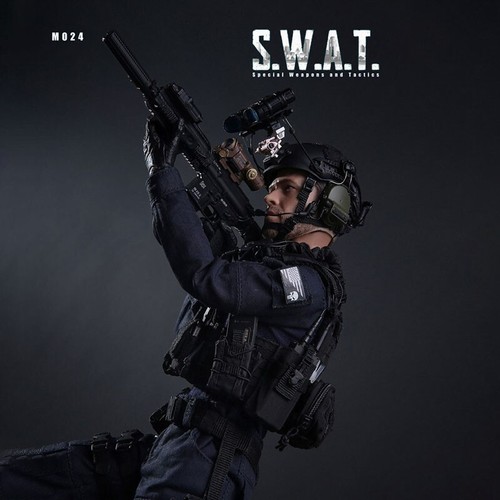 NEW 1/6 Mini Times Toys M024 SWAT LAPD Male Soldier Figure Special ...