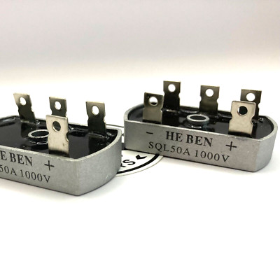 QTY 2 Three Phase Bridge Rectifier SQL50A 50A 1000V Wind Turbine ...