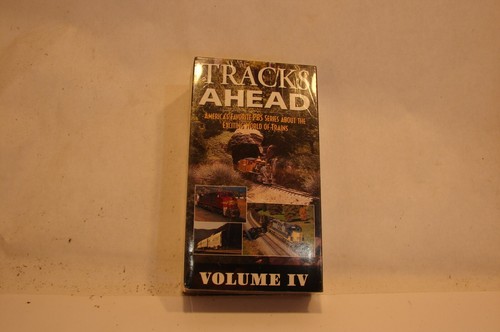 Pentrex Railroad Tapes-- VHS "Tracks Ahead" Volume IV --2 tape set. New ...