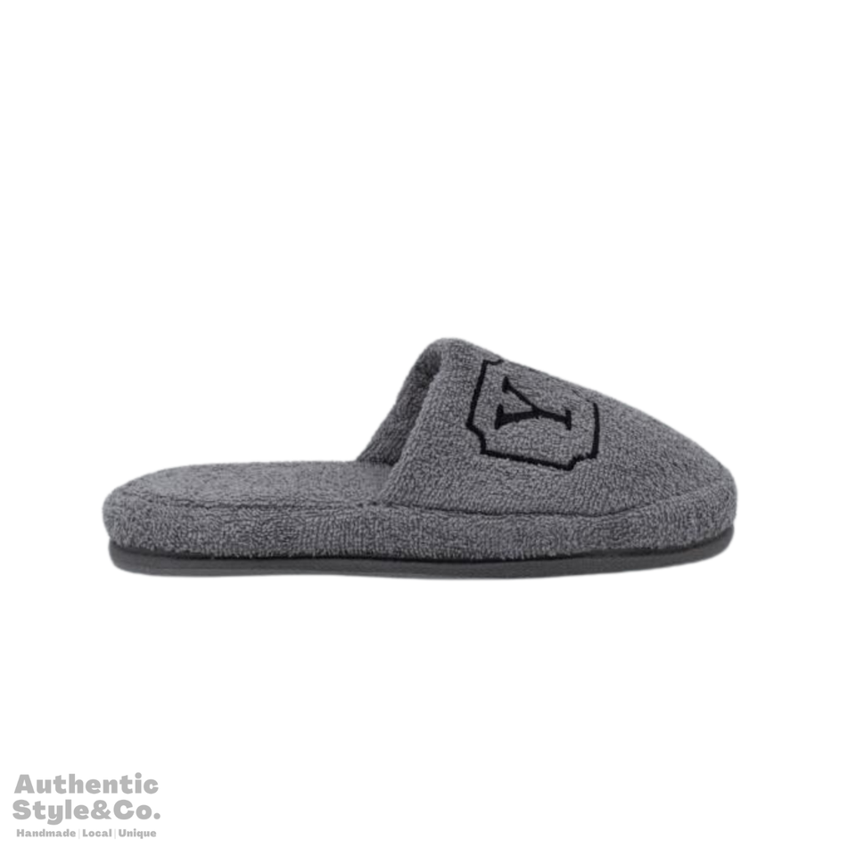 Unisex Personalized Terry Cloth Slippers, Women's Slippers, Monogrammed ...