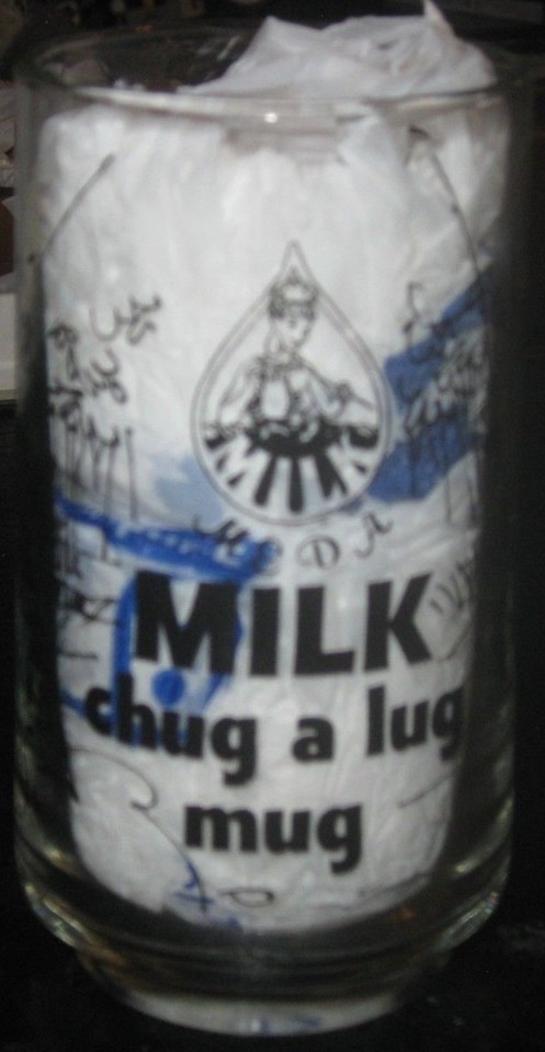 Meda's Vintage Chug A Lug Mug for Milk - Trout Fishing - RARE | eBay