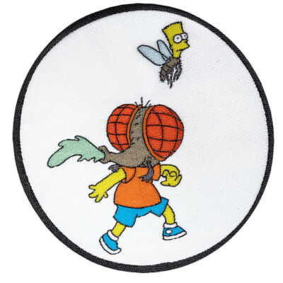 The Simpsons New Collectables Bart Fly and Fly Boy Collectible Patch ...