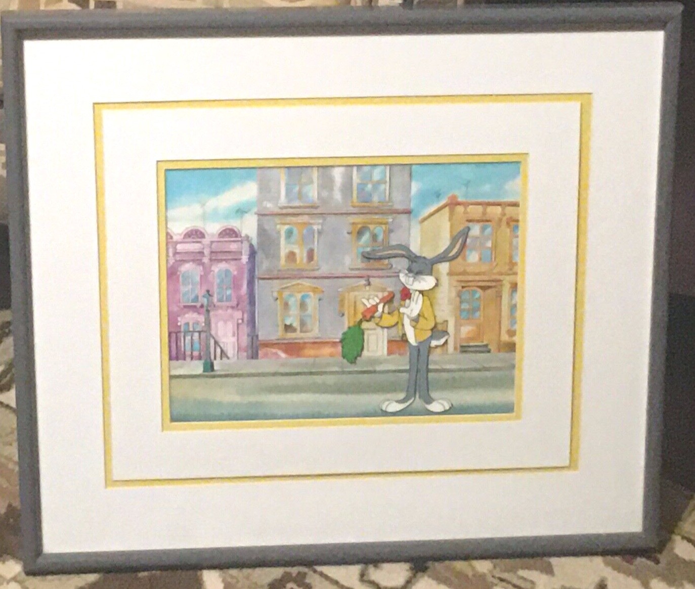 Bugs Bunny Chuck Jones Original animation cel handpainted background ...