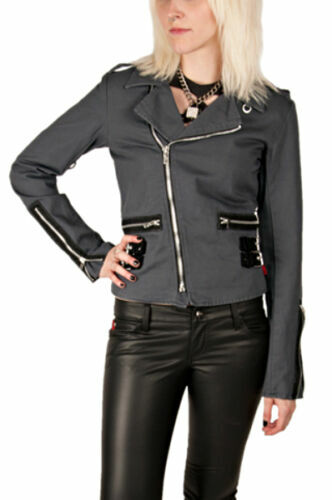 TRIPP GOTHIC BAND COAT MOTO ROCKABILLY BIKER TATTOO GOTH PUNK EMO ...