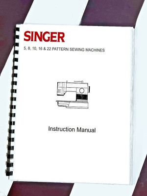 Reprint Manual Singer 9420 and 9408 Multi Stitch Sewing Machines Comb ...