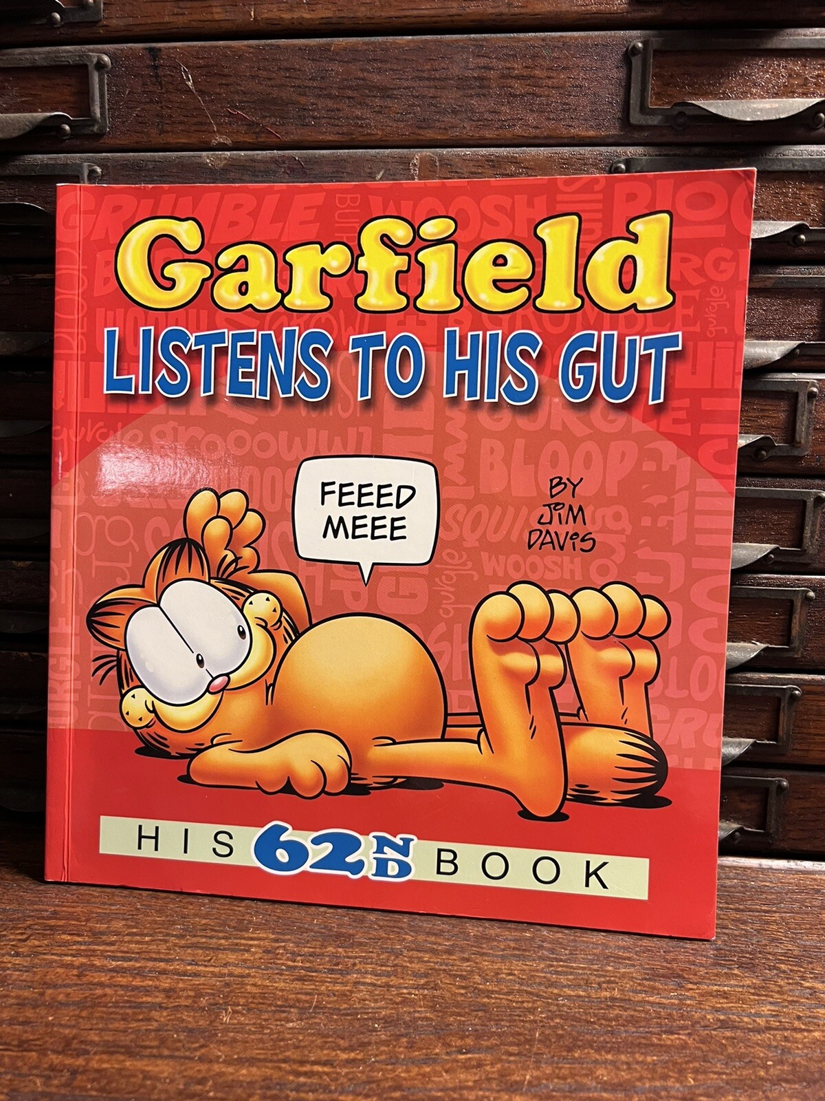 Lot of 9 Garfield Books 4 45 46 58 62 Treaury 2 4 7 10 Comic Strip Jim ...
